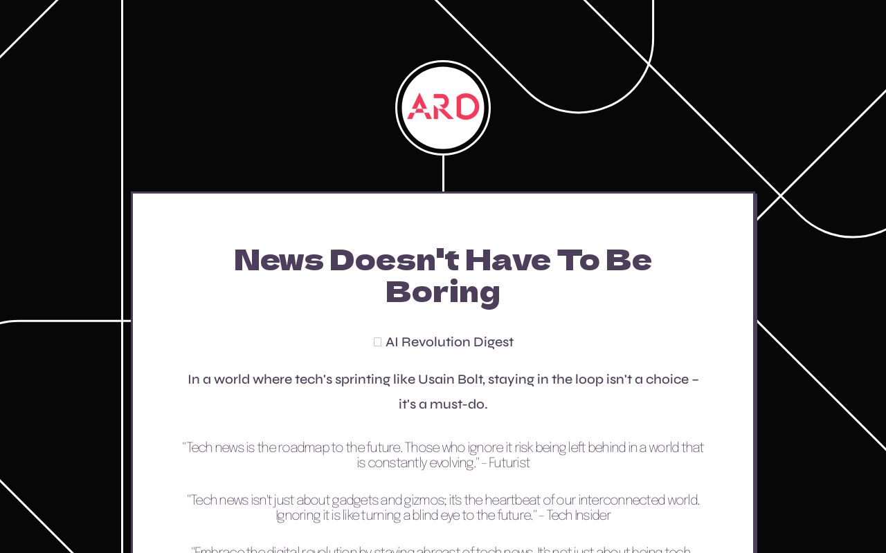 AI Revolution Digest